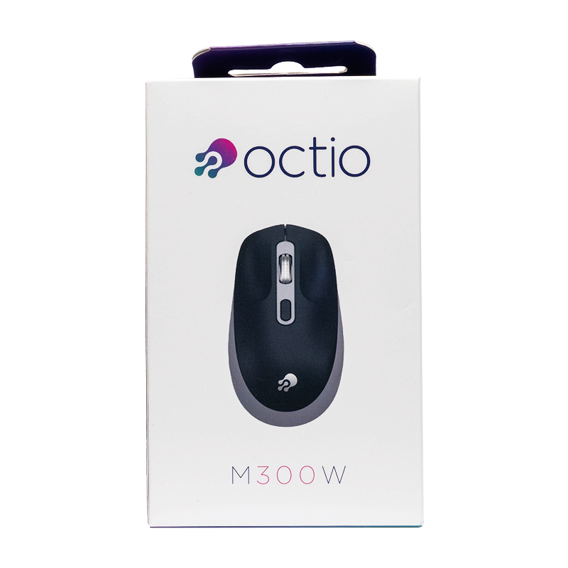 Links.hr. Miš OCTIO M300W, bežični, crni