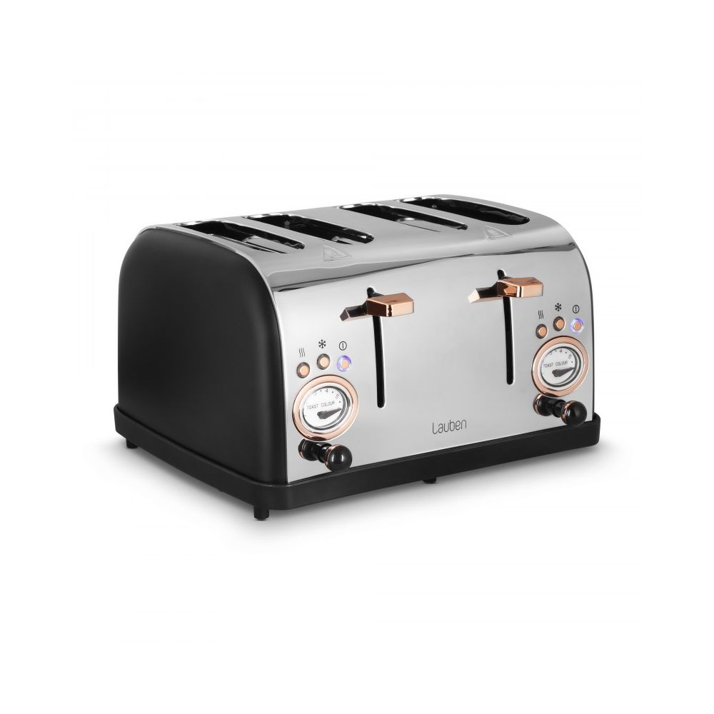 Toster LAUBEN 1500BC, 1500W, 4 utora, srebrni | Links