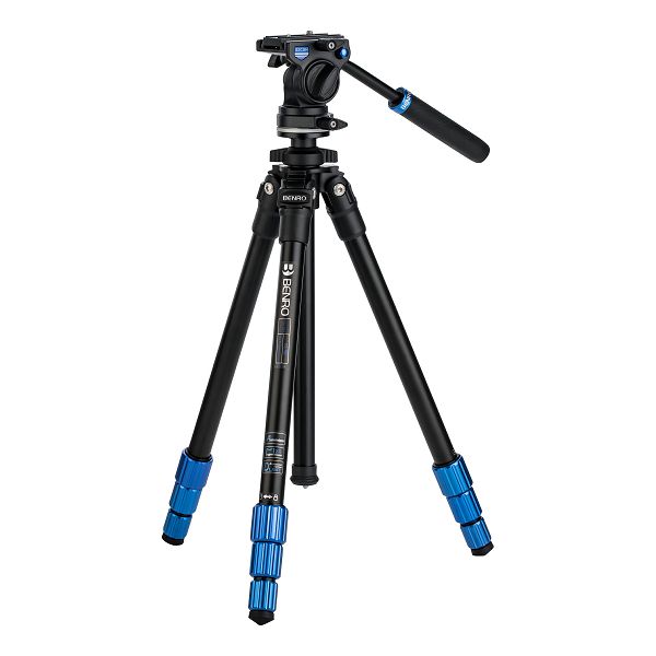 Stativ BENRO Slim Video kit + S2C short handle . Links