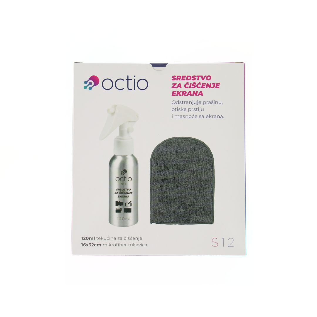 Sredstvo za čišćenje OCTIO S12, za ekrane, mikr | Links