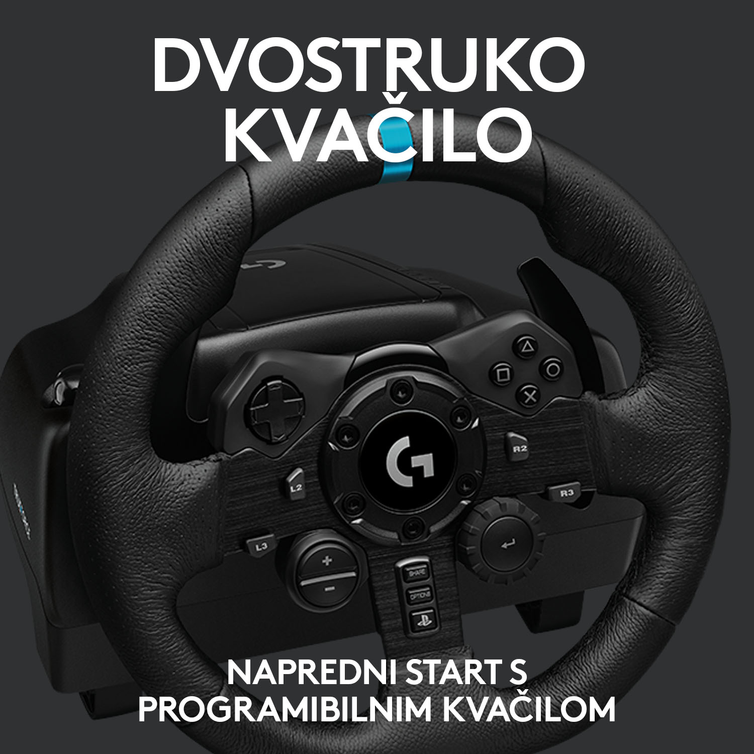 Volan LOGITECH G923 Trueforce Sim Racing Wheel, | Links