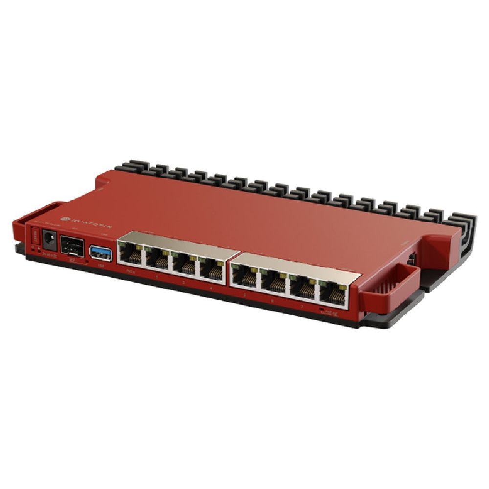 Router MIKROTIK RouterBOARD L009UiGS-RM, 800MHz | Links