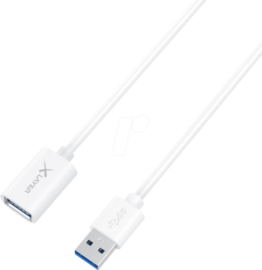 Kabel XLAYER USB-A (M) na USB-A (Ž), 1.5m, bije | Links