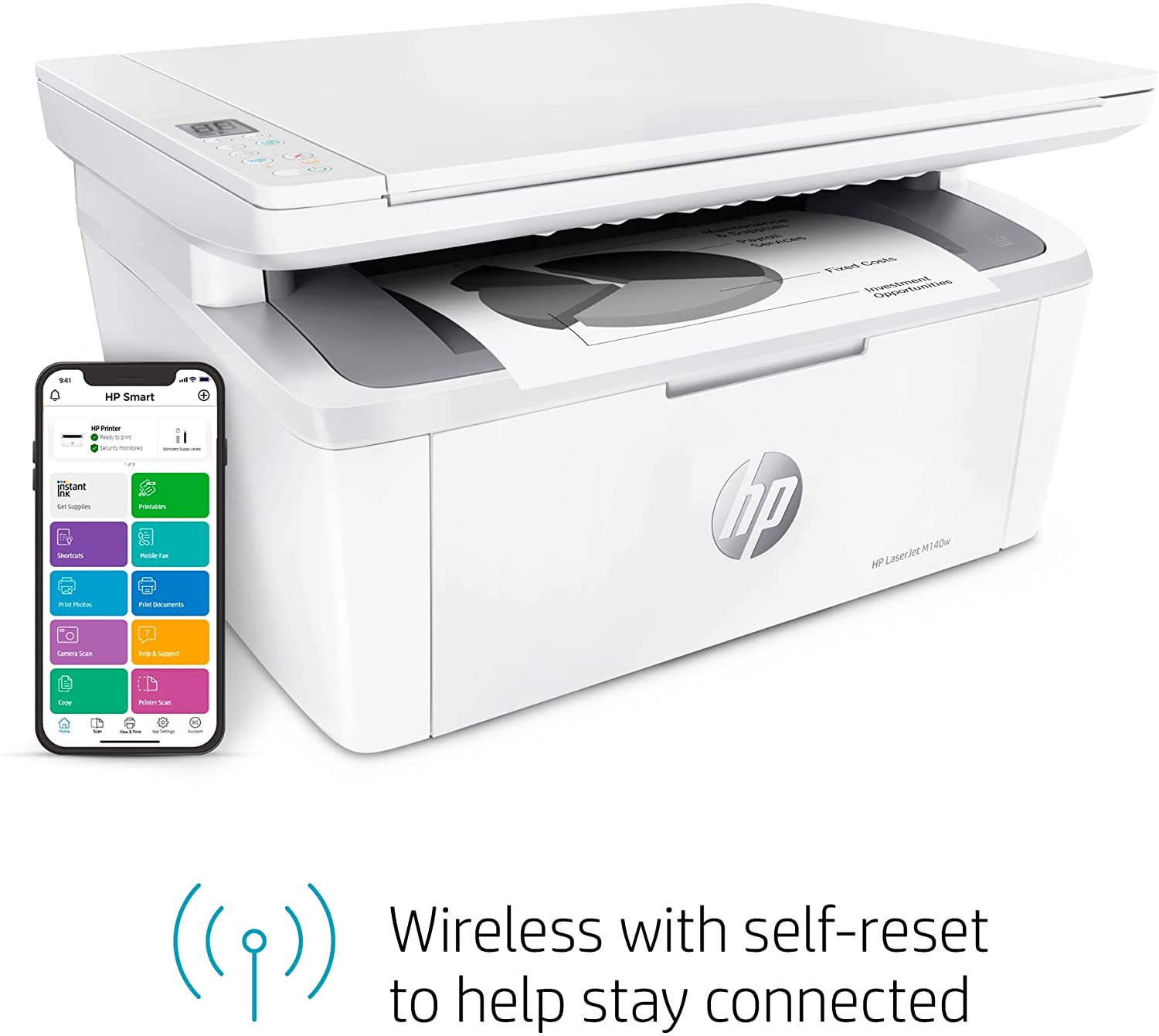 Multifunkcijski printer HP LaserJet MFP M140w 7 | Links