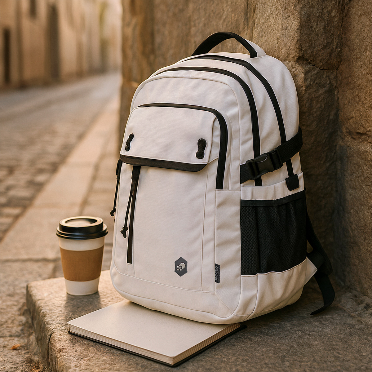 Ruksak za laptop OCTIO Summit, 15.6", bijeli | Links