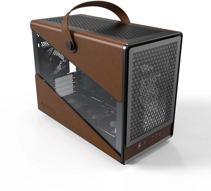 Kućište MONTECH Heritage PRO, prozor, mATX, crn | Links