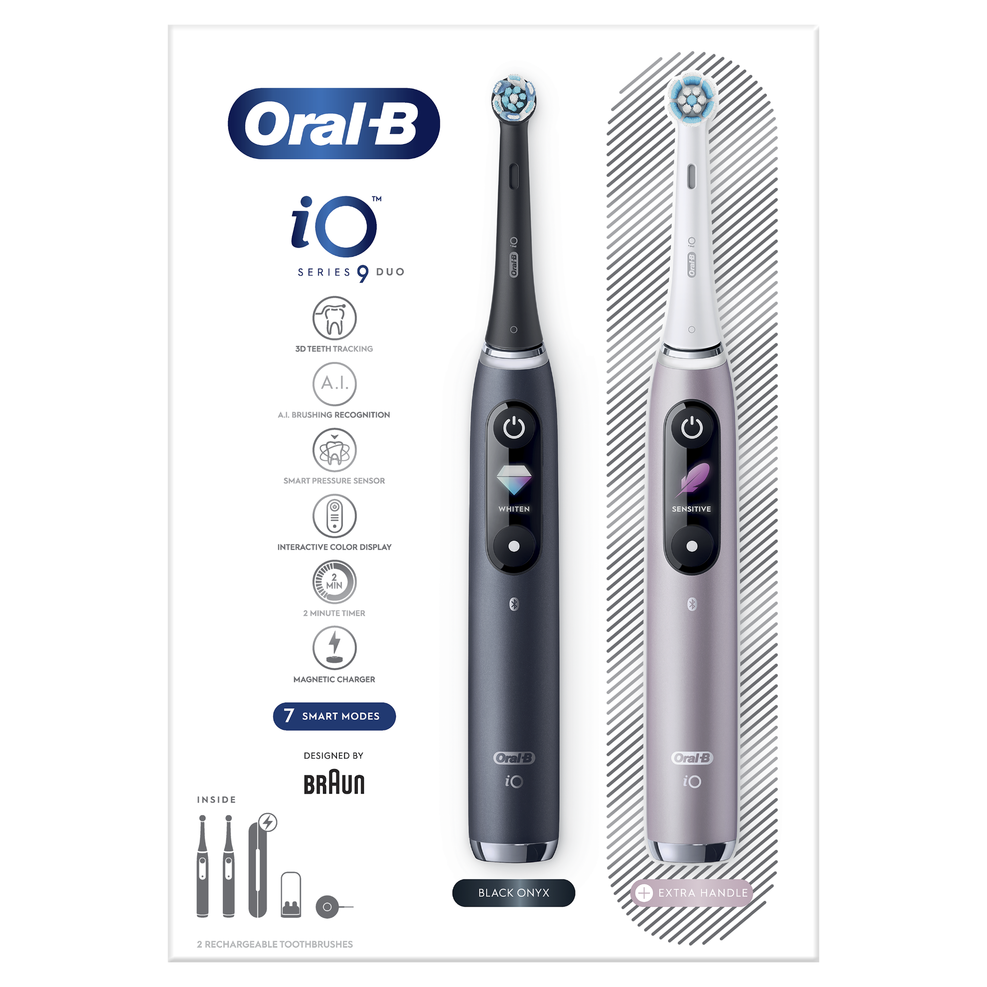 Električna četkica za zube ORAL-B iO9 duopack, | Links